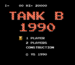 Tank 1990 China » NES Ninja